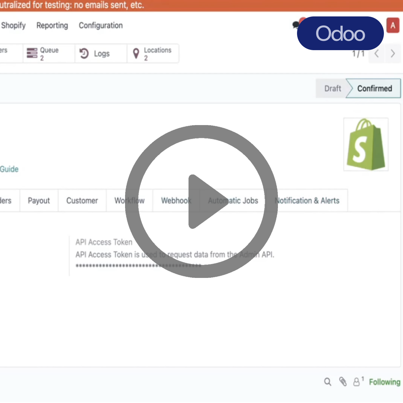 Integrating Shopify & Odoo - Explainer video | dear digital – dear ...